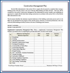 √ Free Printable Construction Project Checklist Template | Checklist ...