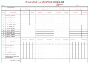 √ Free Printable Data Center Maintenance Checklist Template | Checklist ...