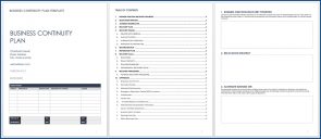 √ Free Printable Business Continuity Plan Checklist Template ...