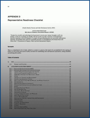 √ Free Printable Operational Readiness Checklist Template | Checklist ...