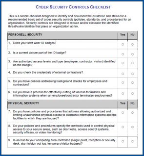 √ Free Printable IT Security Audit Checklist Template | Checklist Templates