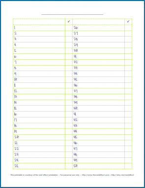 √ Free Fillable Blank Checklist Template | Checklist Templates