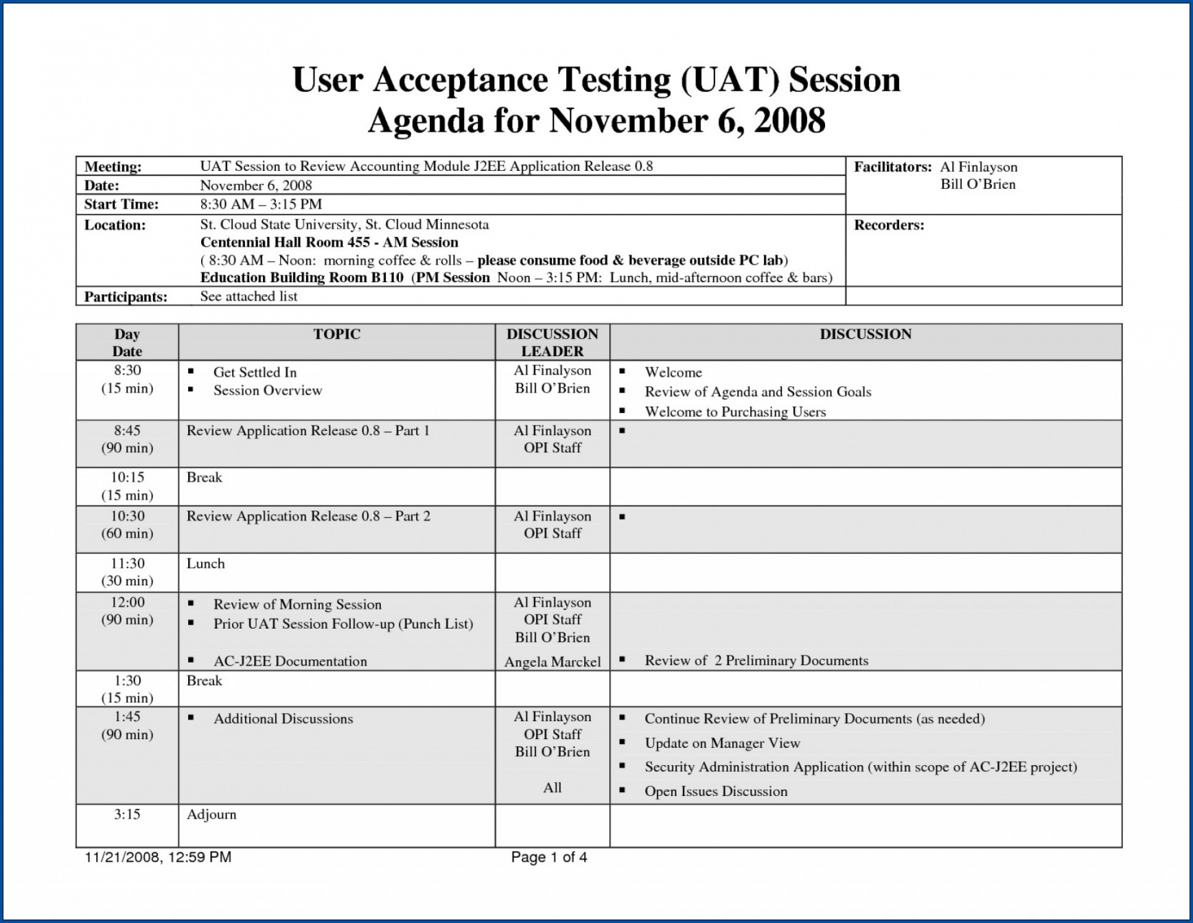  Free Printable UAT Checklist Template Checklist Templates